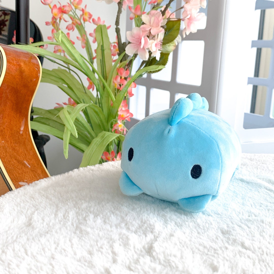 Dino Plushie, Kawaii Dino Plushie, Blue Plushie, Kawaii Plushie, Cute ...