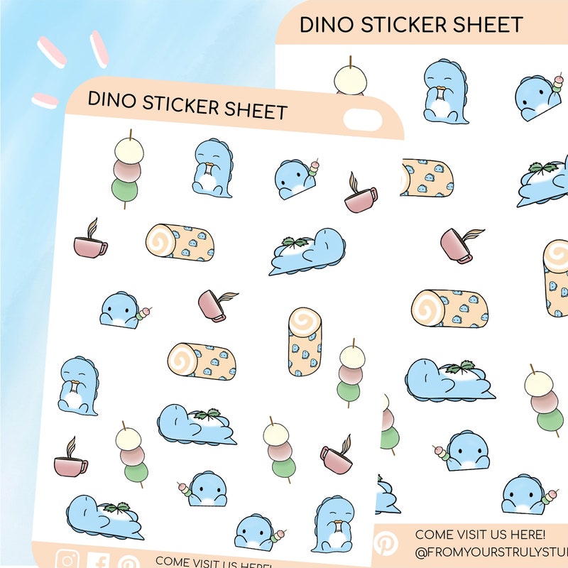 Mochi Sticker - Etsy