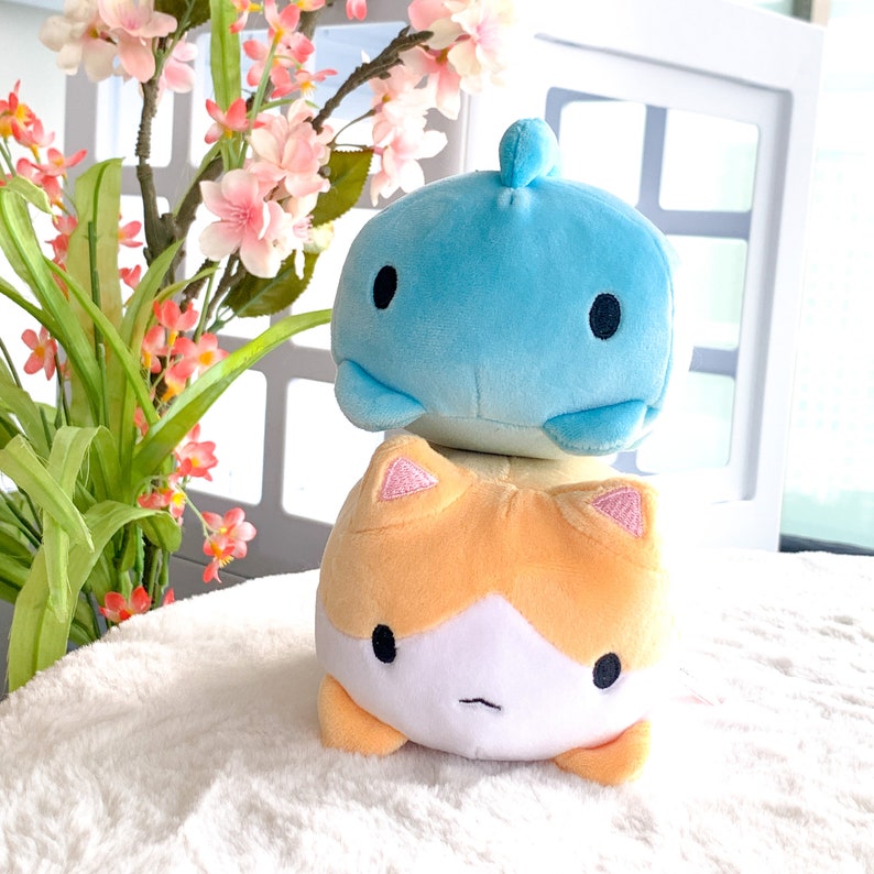 Kit and Dino Plush Bundle Kawaii Plushie Cute Plushie Cute - Etsy