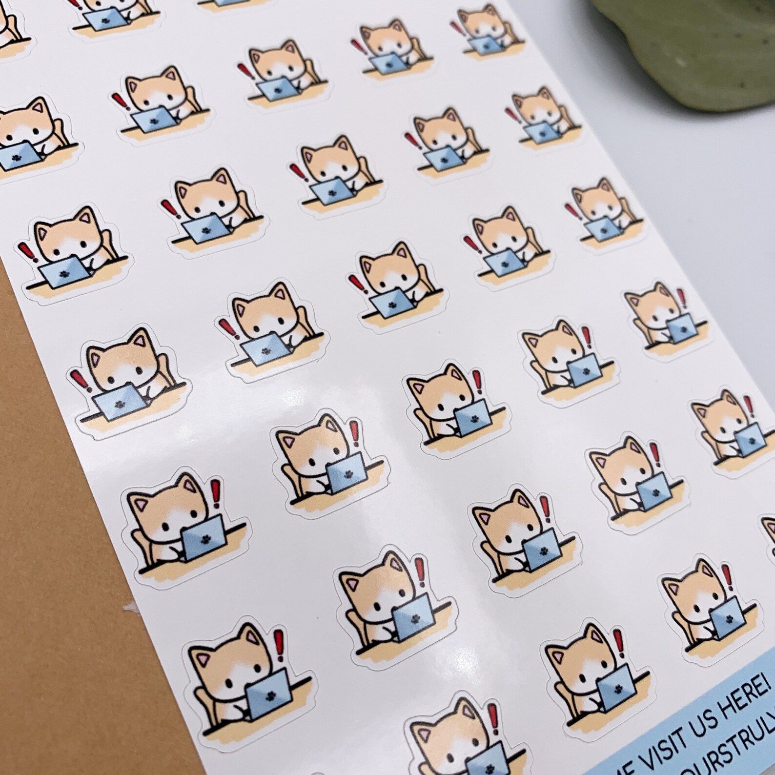 K8-kit Important Reminder Stickers Video Call Stickers Cute - Etsy UK