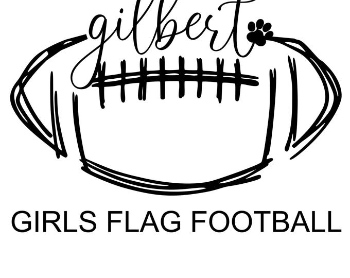 Gilbert Football SVG, Football SVG, Football Digital Download - Etsy