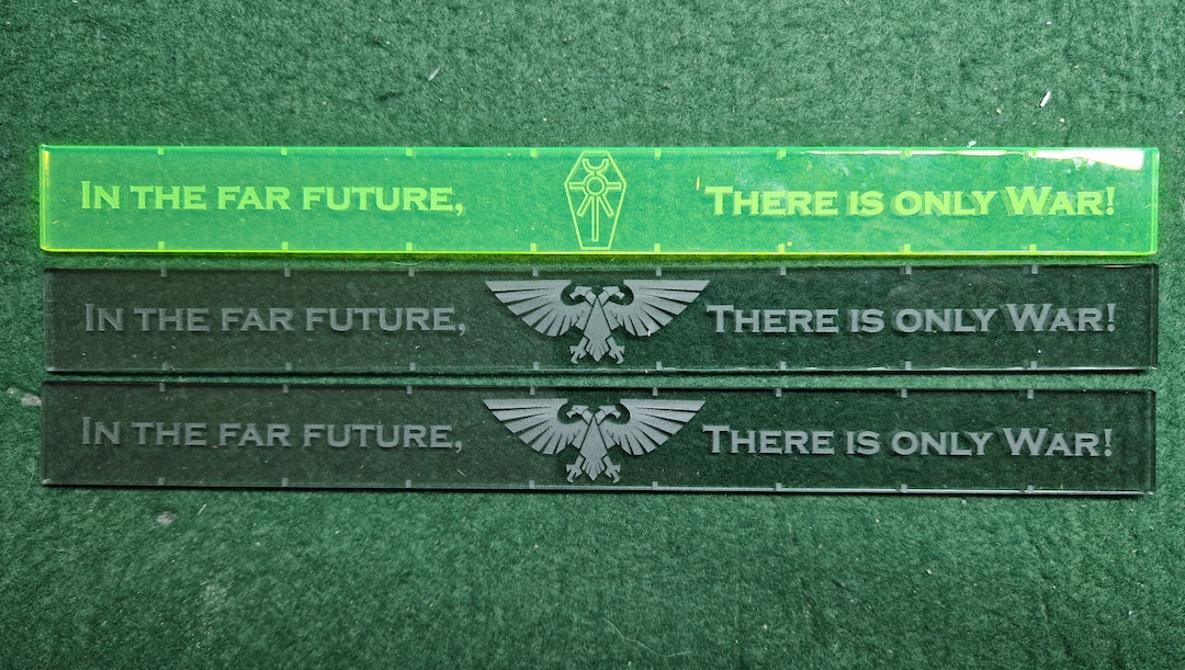 Warhammer 40k Themed Ruler Bundle - Etsy