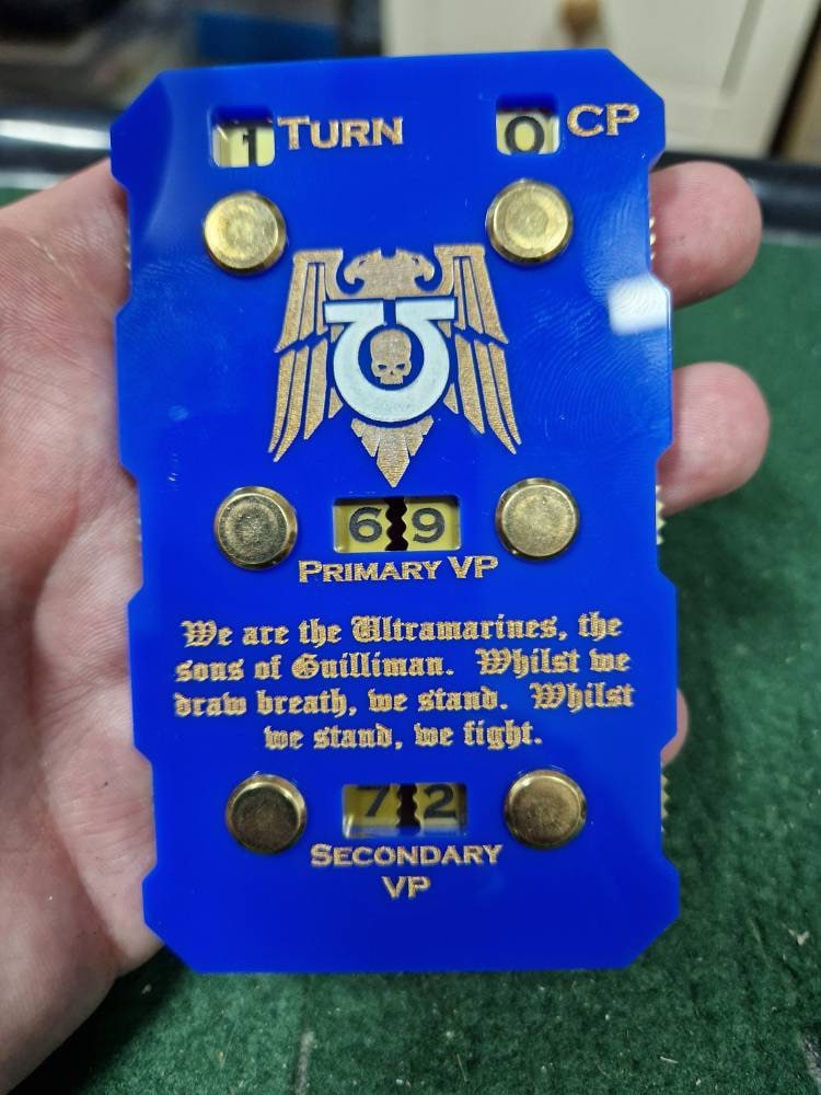 Ultramarines Mini 10th Edition Battletracker - Etsy