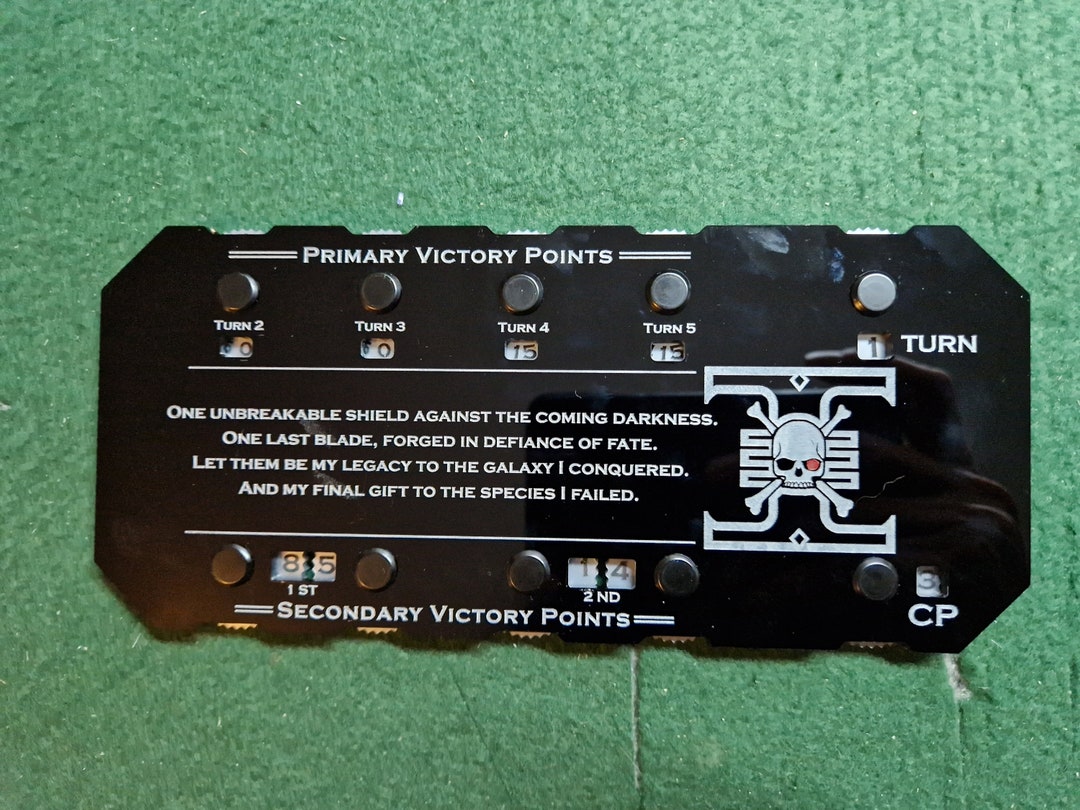 Deathwatch Compact 10th Edition Battletracker - Etsy