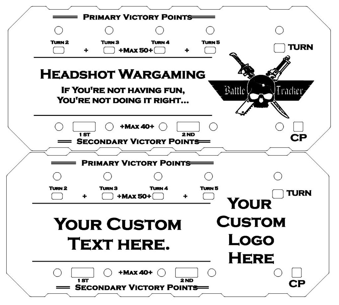 Night Lords Custom Battle Tracker. - Etsy