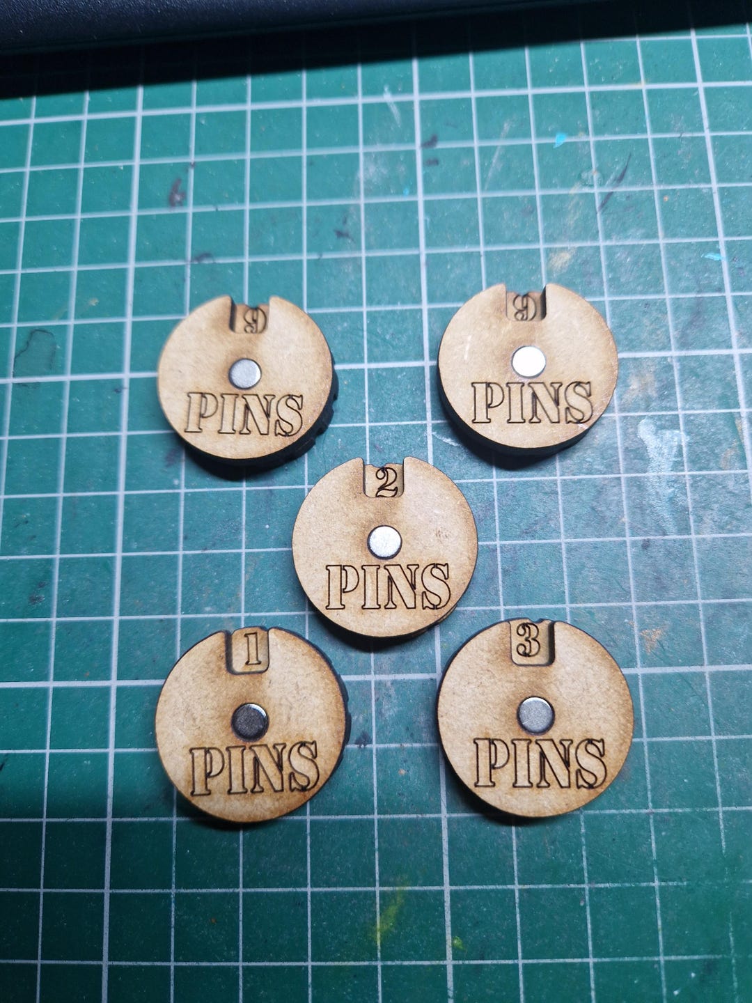 Budget Pin Markers X5 - Etsy