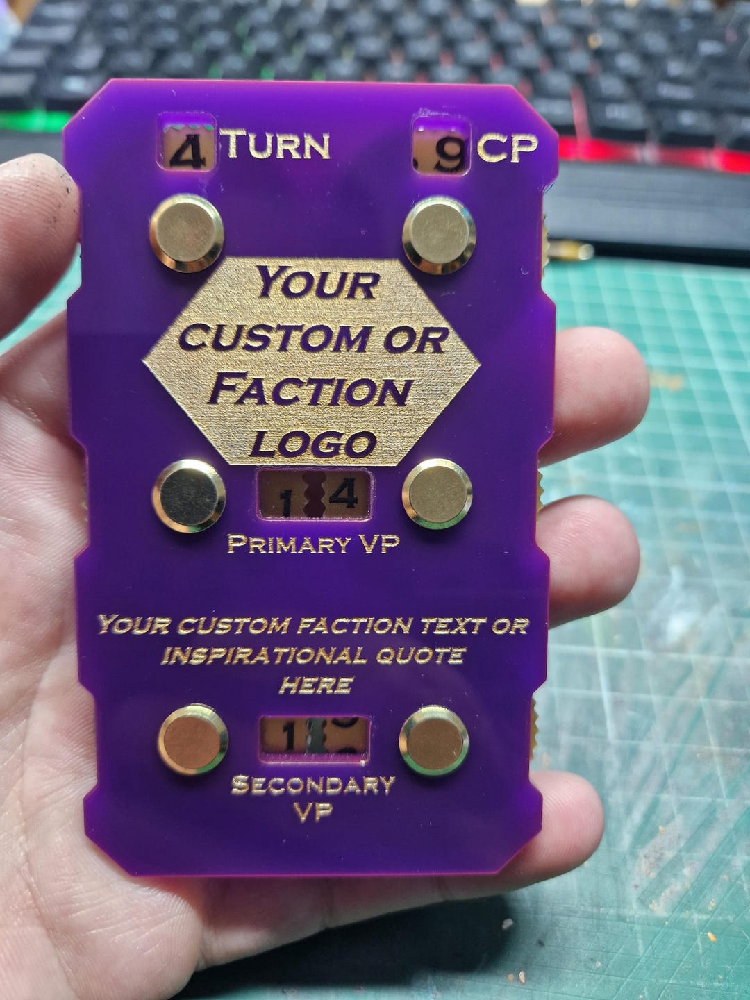 Game Score Tracker for Warhammer 40k - Etsy