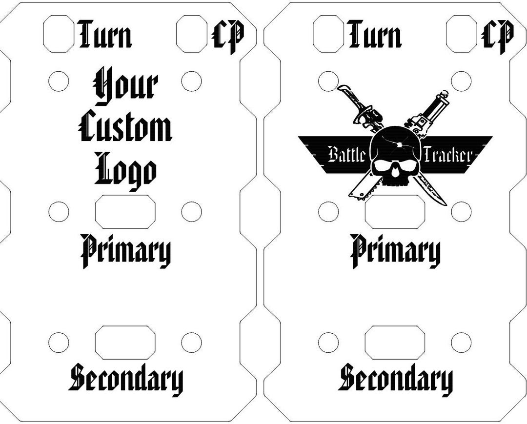 Death Korps of Kreig Custom Mini Battle Tracker. - Etsy
