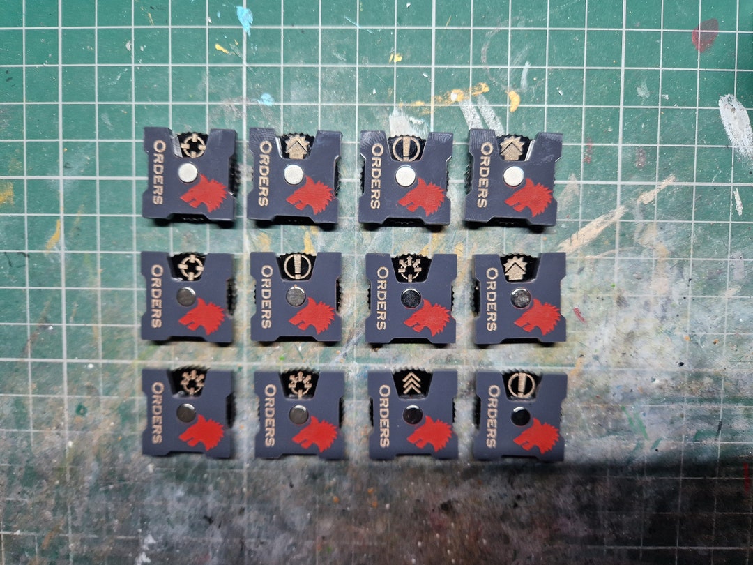 Space Wolves Order Dials X12 - Etsy UK