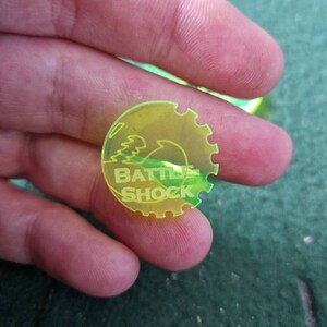 Tyranids Battle-shock Tokens X5 green - Etsy