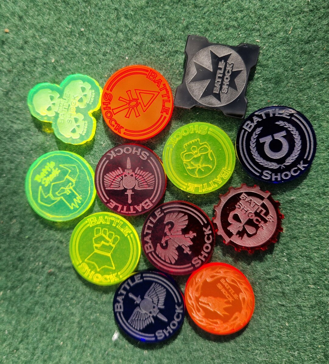 Custom Battleshock Tokens - Etsy