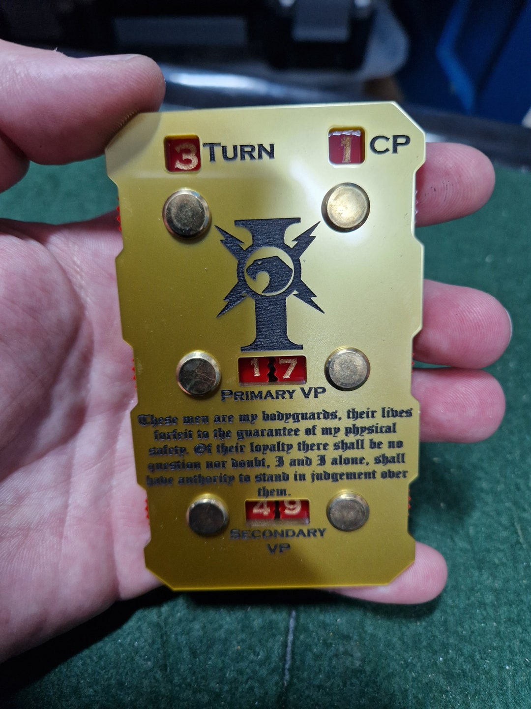 Custodes 10th Edition Battletracker - Etsy