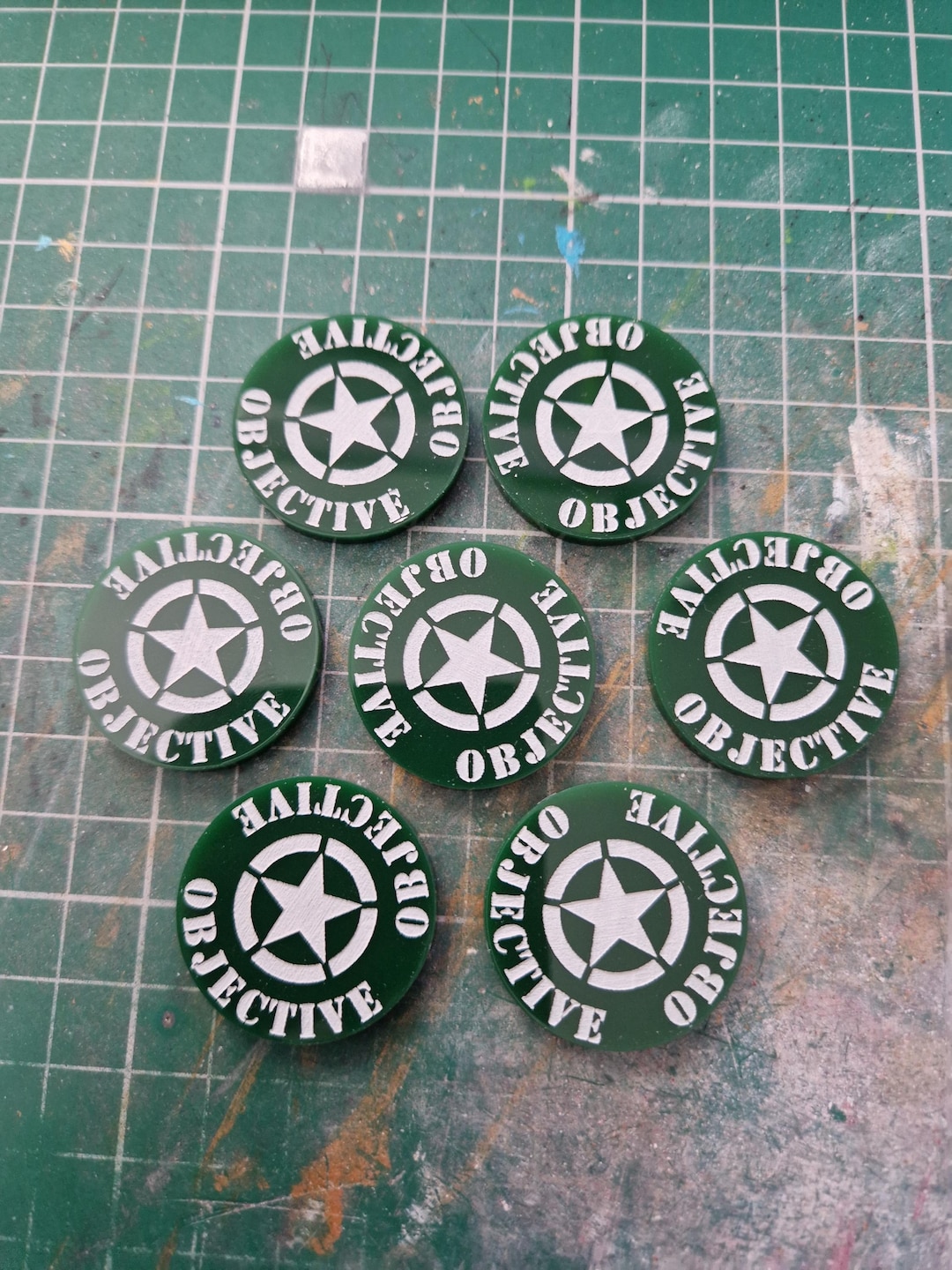 3rd Edition Bolt Action Objective Markers - Etsy UK