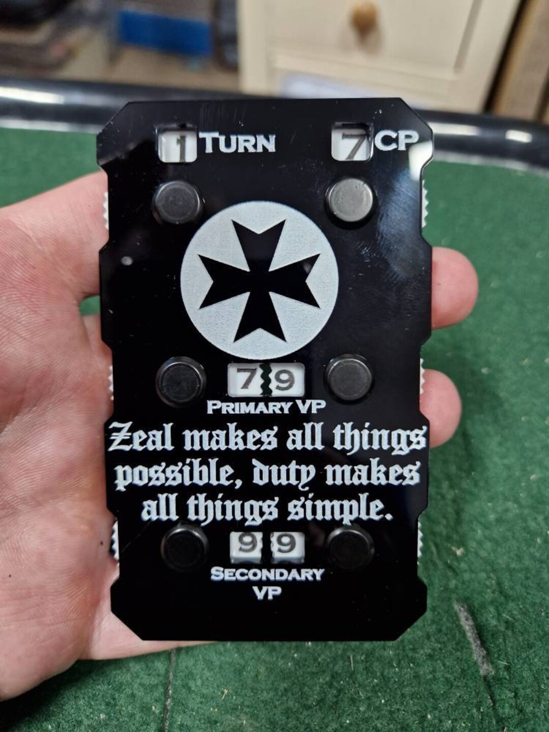 Black Templar Mini 10th Edition Battletracker - Etsy