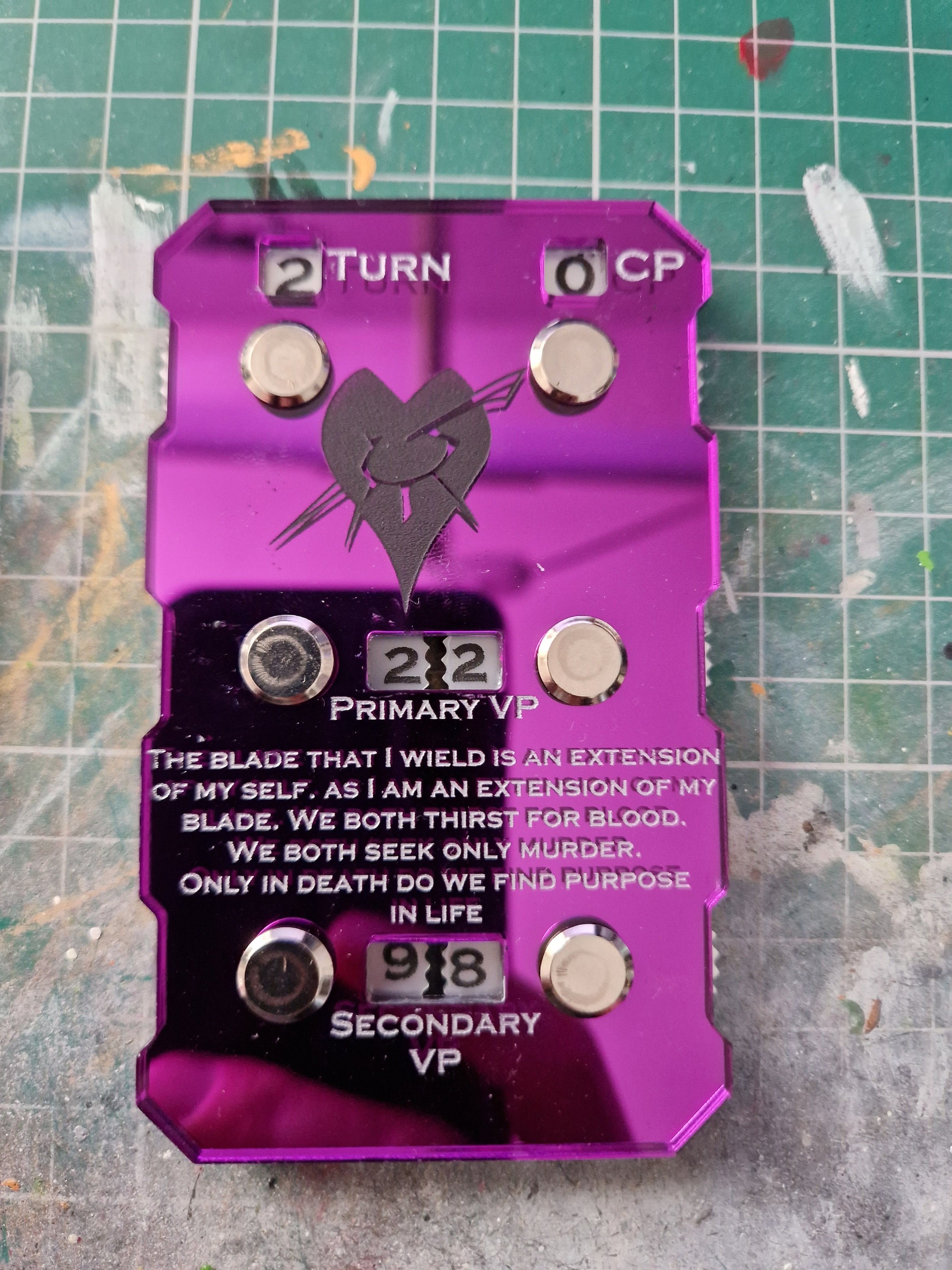 Drukhari Mini 10th Edition Battletracker - Etsy