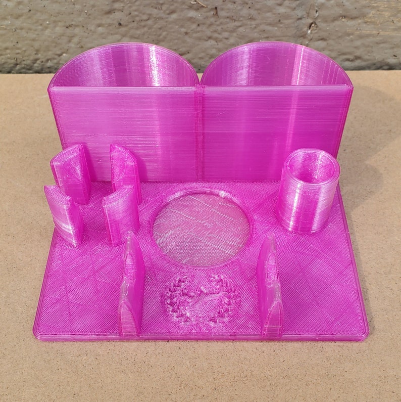 3d Printed Dabstation Dab Station Caddy Organizer 420 Art 710 Ohio - Etsy