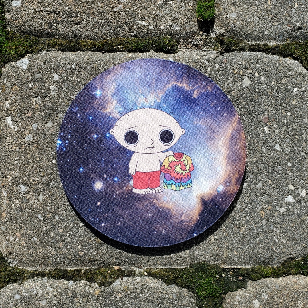Stewie Family Guy 5" Wide Thick 420 Mat Pad Coaster 710 Cult Classic ...