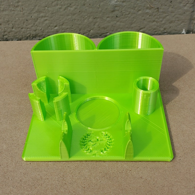 3d Printed Dabstation Dab Station Caddy Organizer 420 Art 710 Ohio - Etsy
