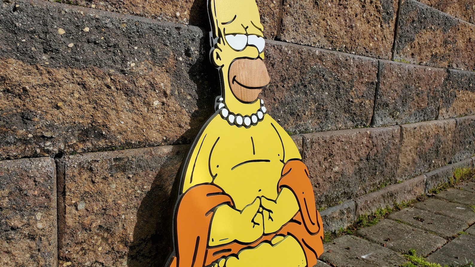Homer Simpson Buddha the Simpsons Sign 3d Wood Sign Art - Etsy Canada