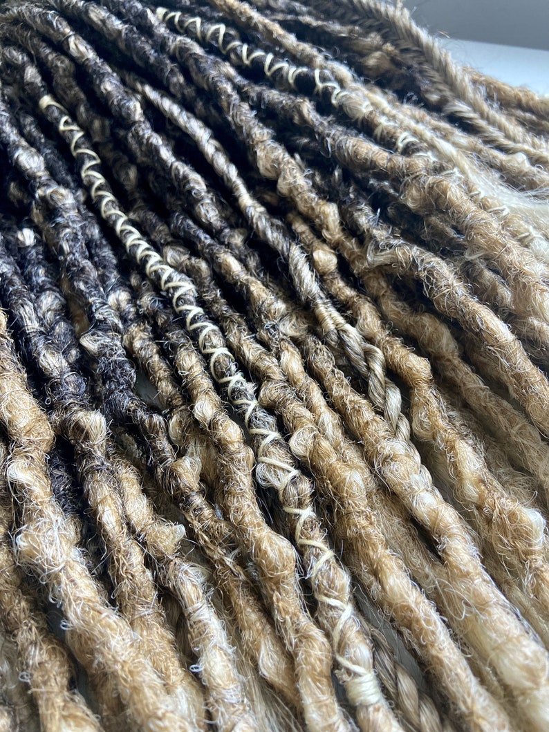 Boho Textured Dreadlocks Ombre Dreads Dreadlock Extension - Etsy