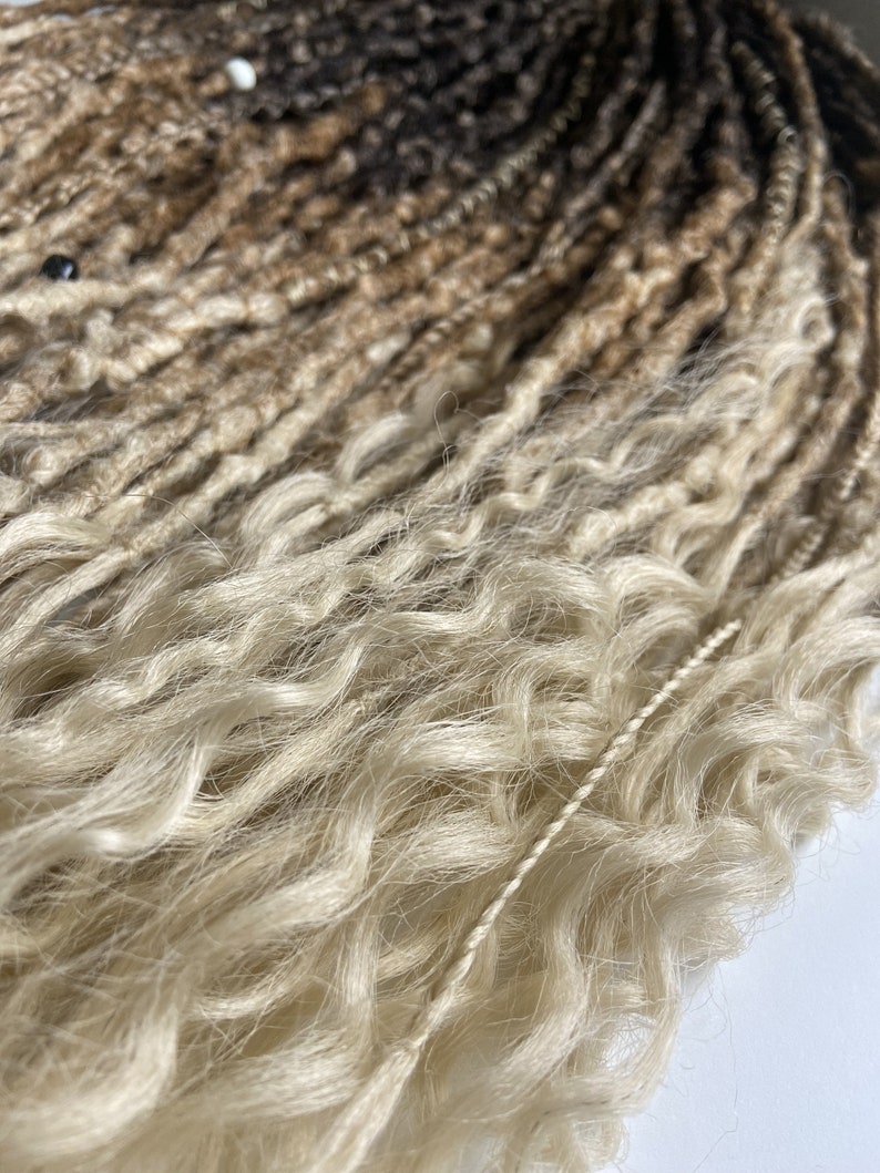 Boho Textured Dreadlocks Ombre Dreads Dreadlock Extension - Etsy
