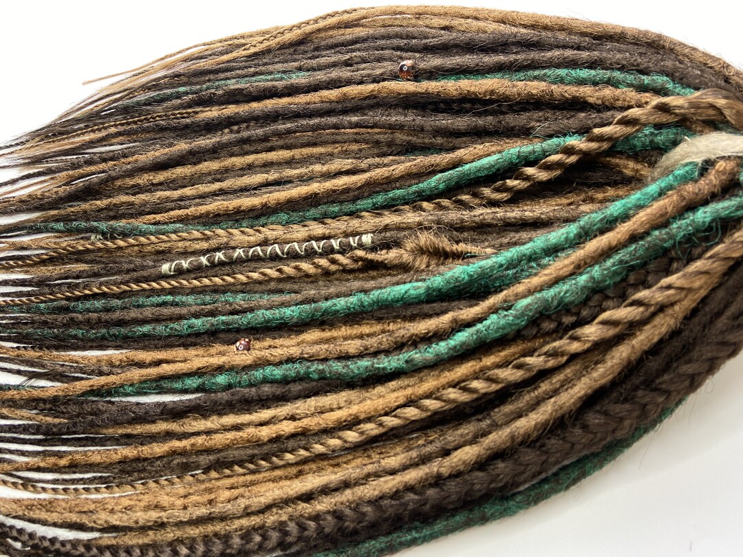 Autumn Dreads, Boho De Dreads Dreadlocks, Orange Dreads, Dreadlocks ...