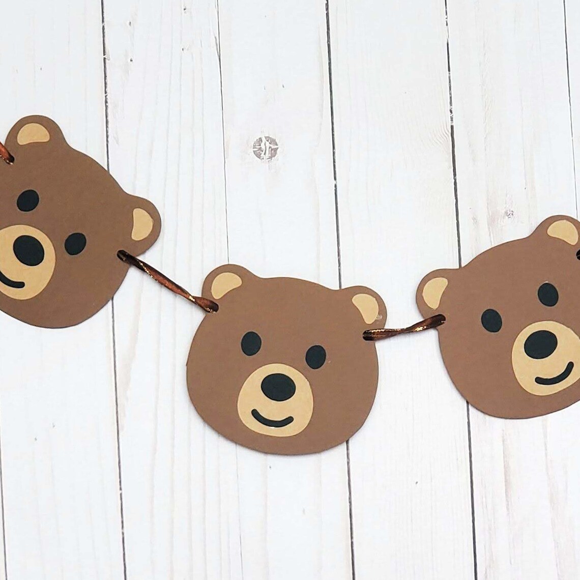Bear Banner, Teddy Bear Banner, Wild One Animal Banner, Teddy Bear Baby ...