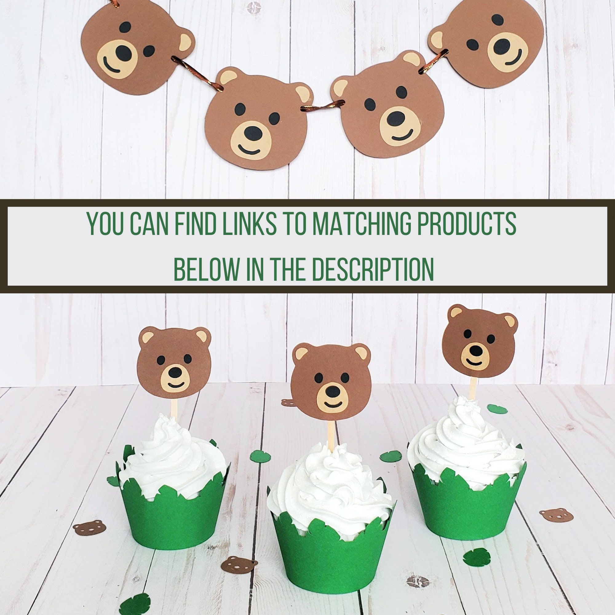 Bear Banner Teddy Bear Banner Wild One Animal Banner Teddy - Etsy