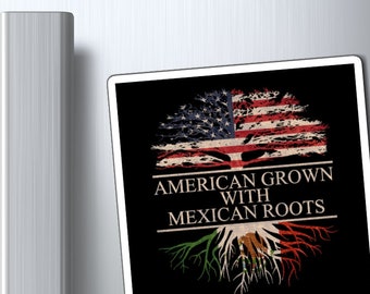 American Grown With Mexican Roots Sticker Transparent | Etsy