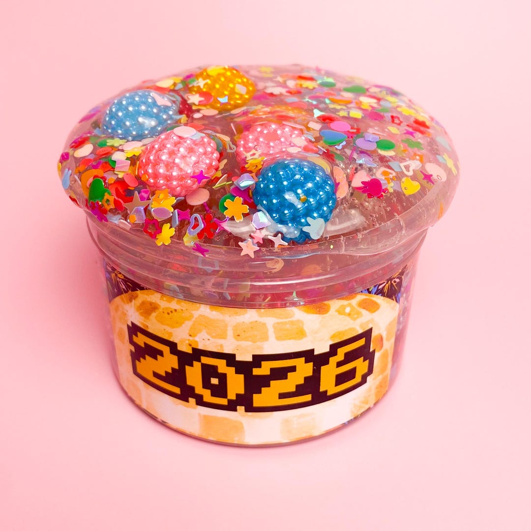 Slime 2026 | slime croustillant | slime clair | slime pailleté | Bave ...