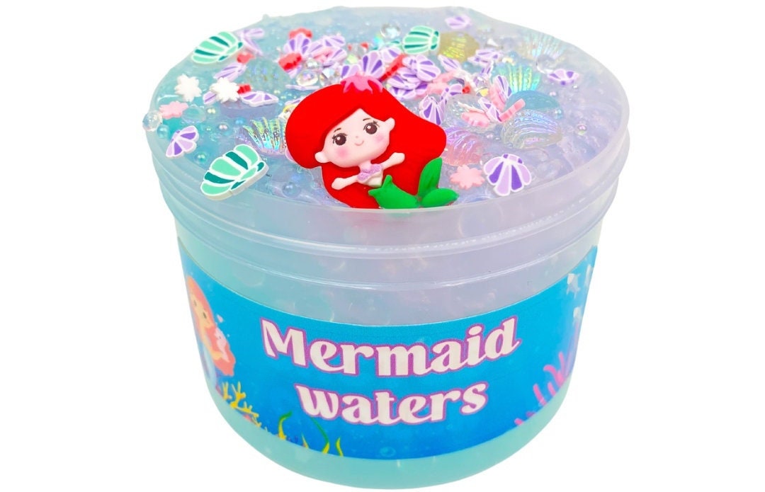 Mermaid Waters Slime Fishbowl Slime Clear Slime Under the Sea ...