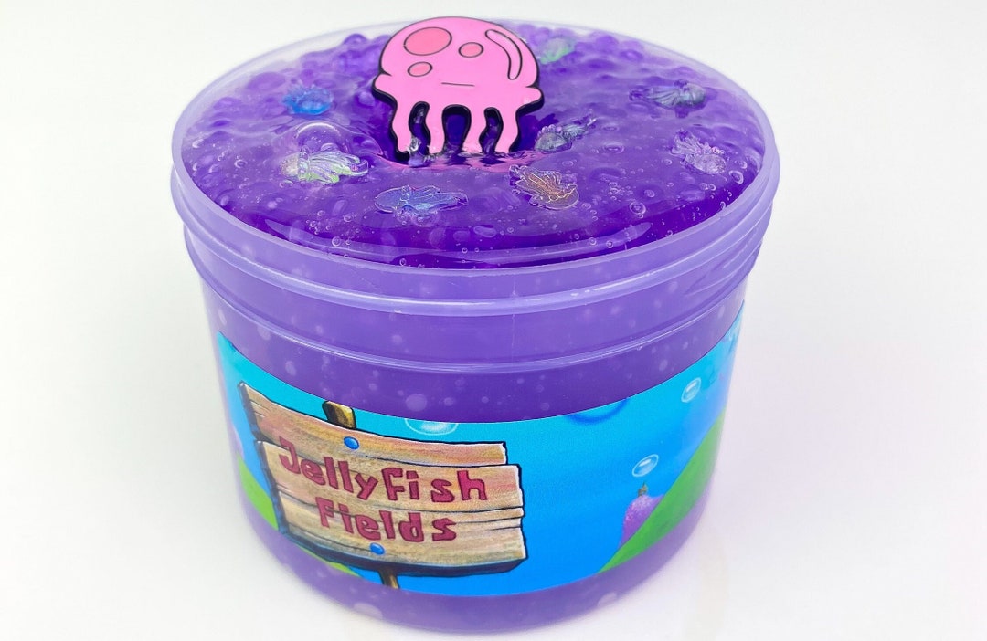 Jellyfish Fields Slime Gel Texture Slime Slight Crunch Mini Frogspawn ...