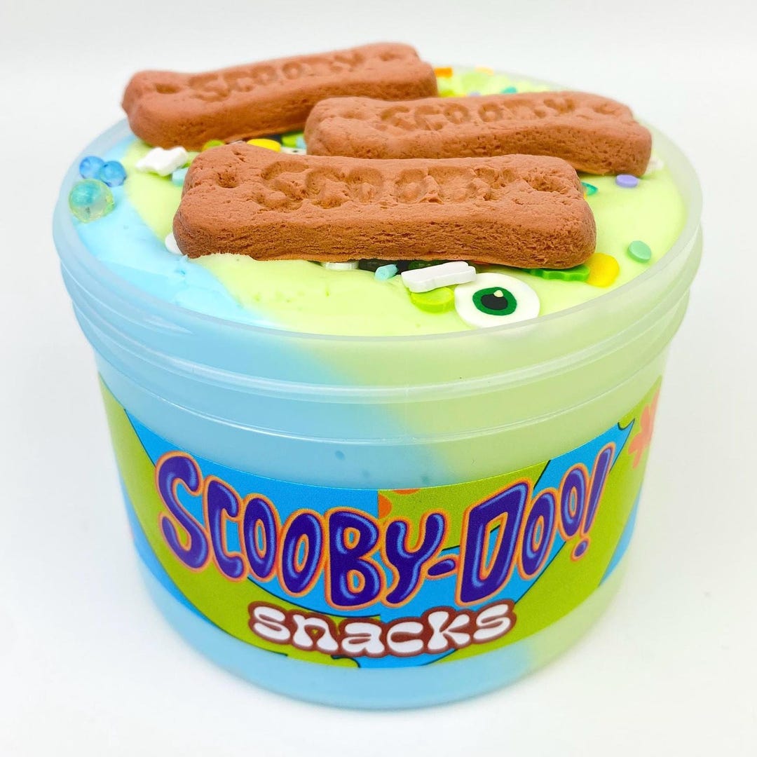 Scooby Snacks Slime Butter Diy Clay Slime Nostalgia Collection - Etsy