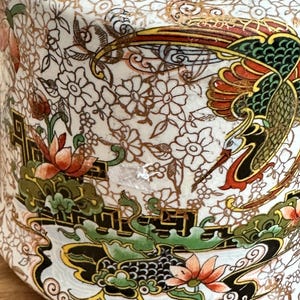 Phoenix Ware Vintage Asian Style Pattern Porcelain Small Teapot - Etsy