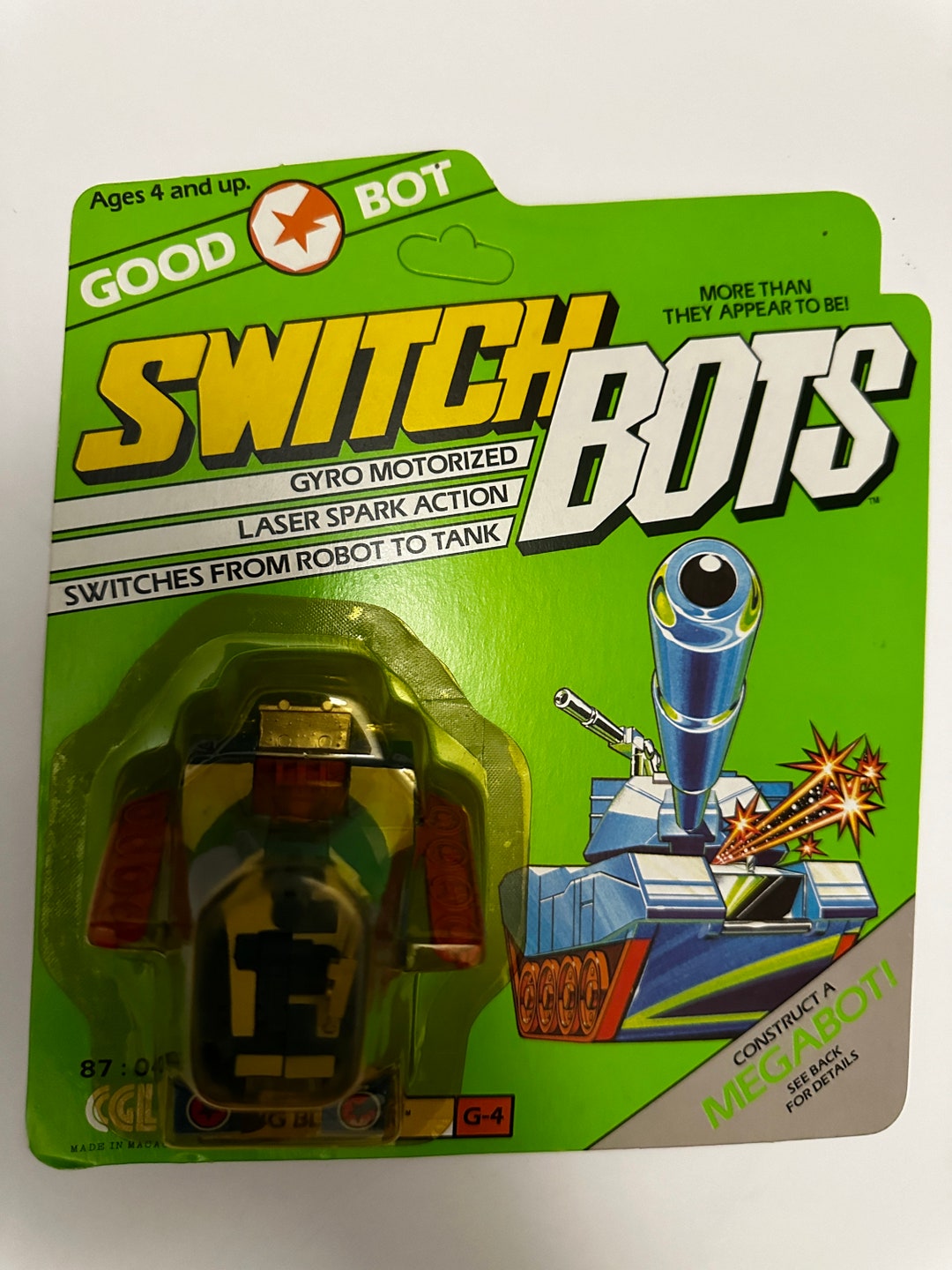Switch Bots Vintage Transforming Robot - Big Blaster - CGL / LJN - 1980s - Etsy