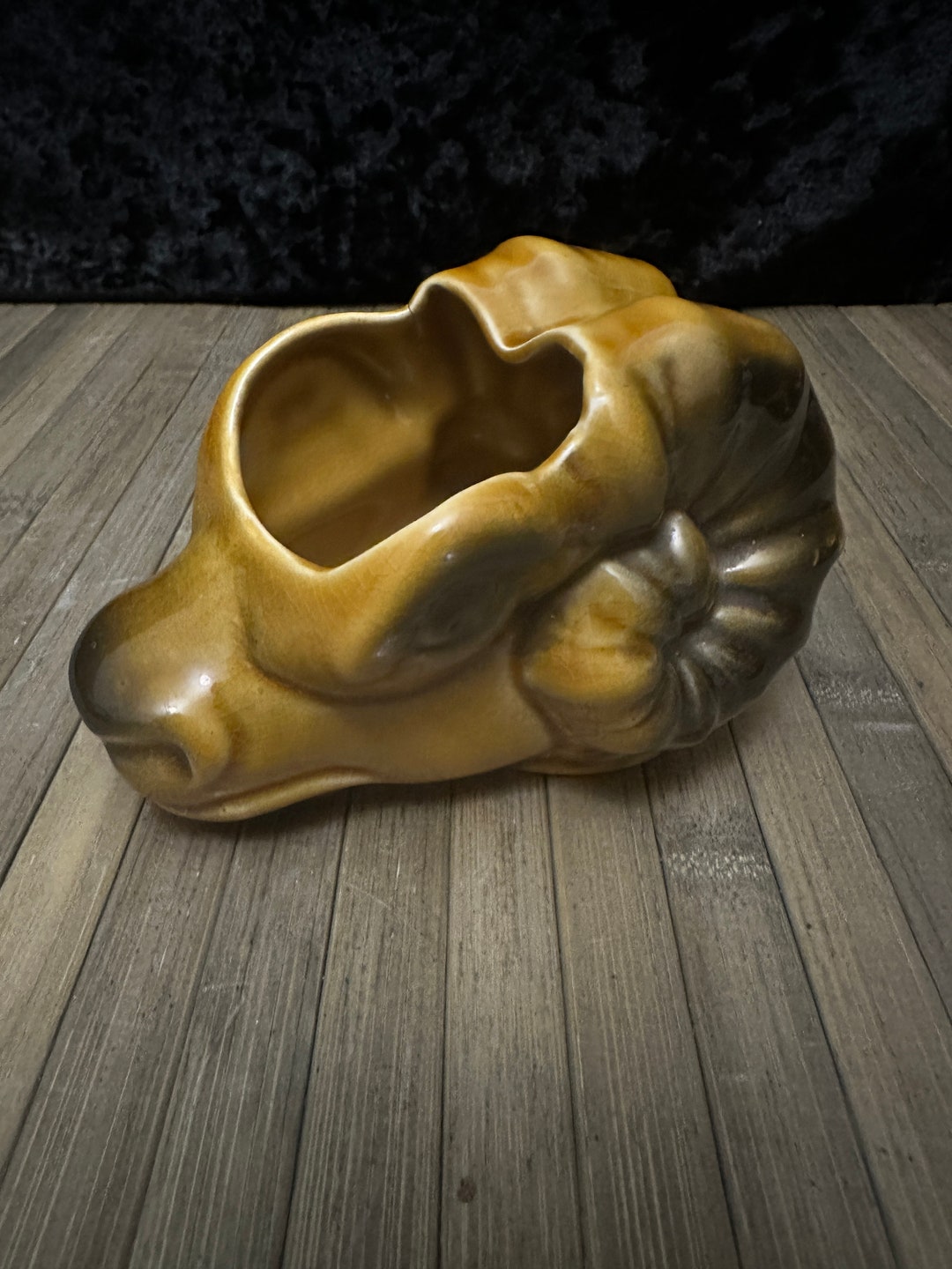 Vintage Pottery Rams Head / Pot - Mini Planter? - Etsy