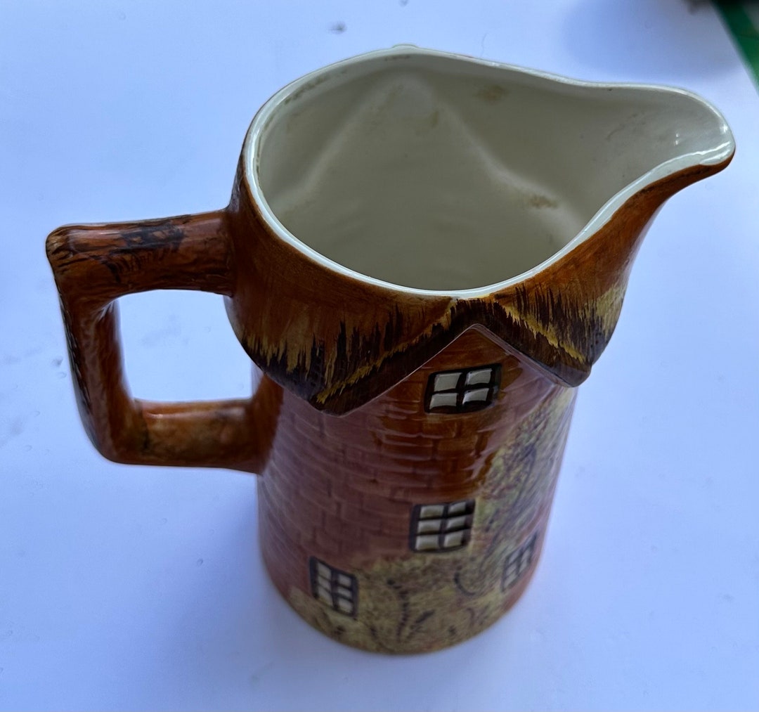 Vintage Cottage Ware Jug / Flower Pot - Kensington London - Etsy UK