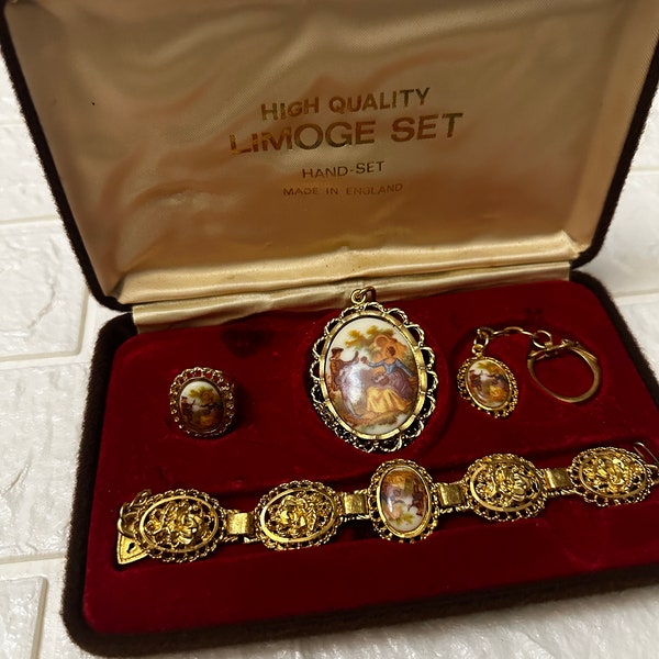 Vintage Jewelry Set - Etsy
