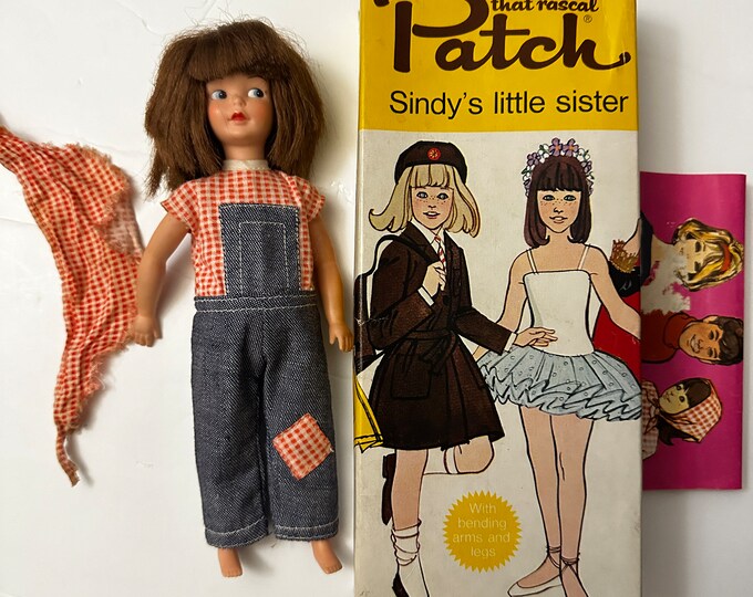 Sindy’s Little Sister Patch - Micro Mini 8” Doll Version With Box ...
