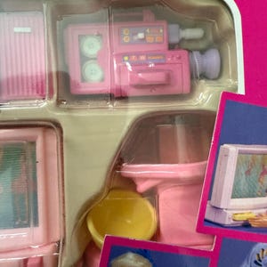 Vintage Magic Moves Barbie Set - Mattel Arch - Camera, Microwave, Mixer ...