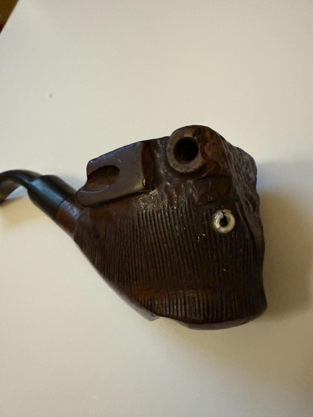 Italian Vintage Carved Briar Pip - Buffalo / Bull Design - Etsy
