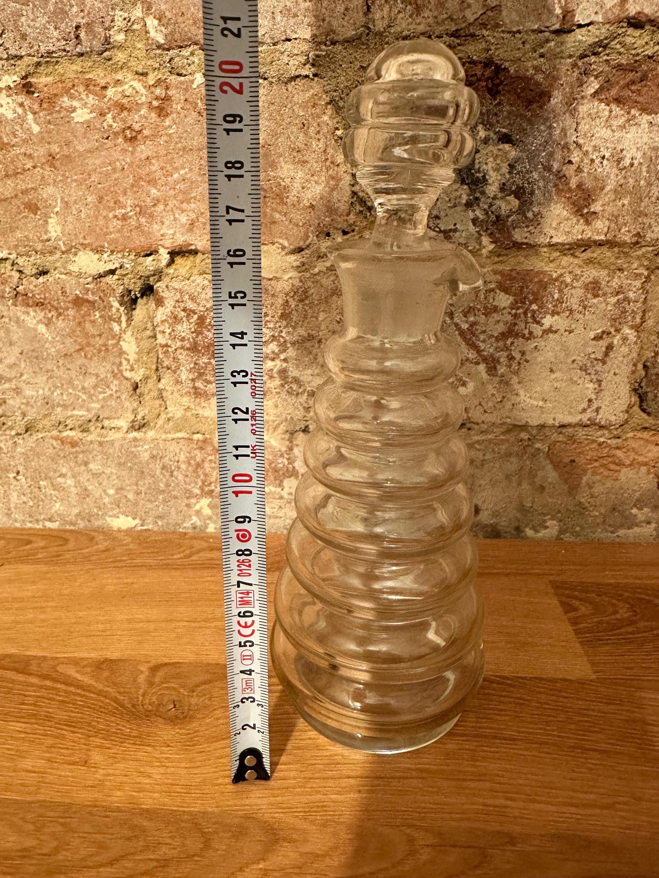 Vintage Beehive Decanter / Vinegar Server - Glass Art Deco - Etsy