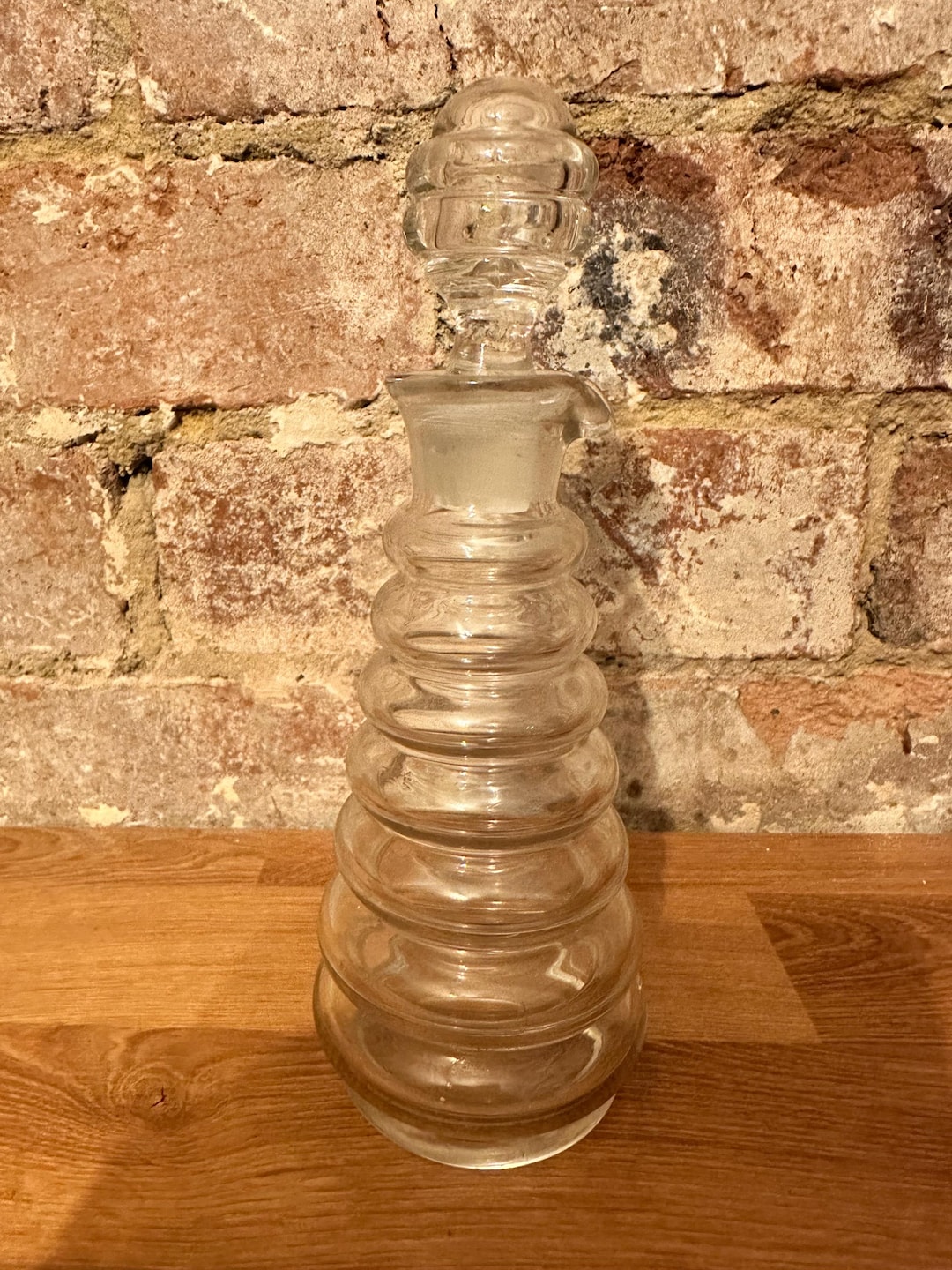 Vintage Beehive Decanter / Vinegar Server - Glass Art Deco - Etsy
