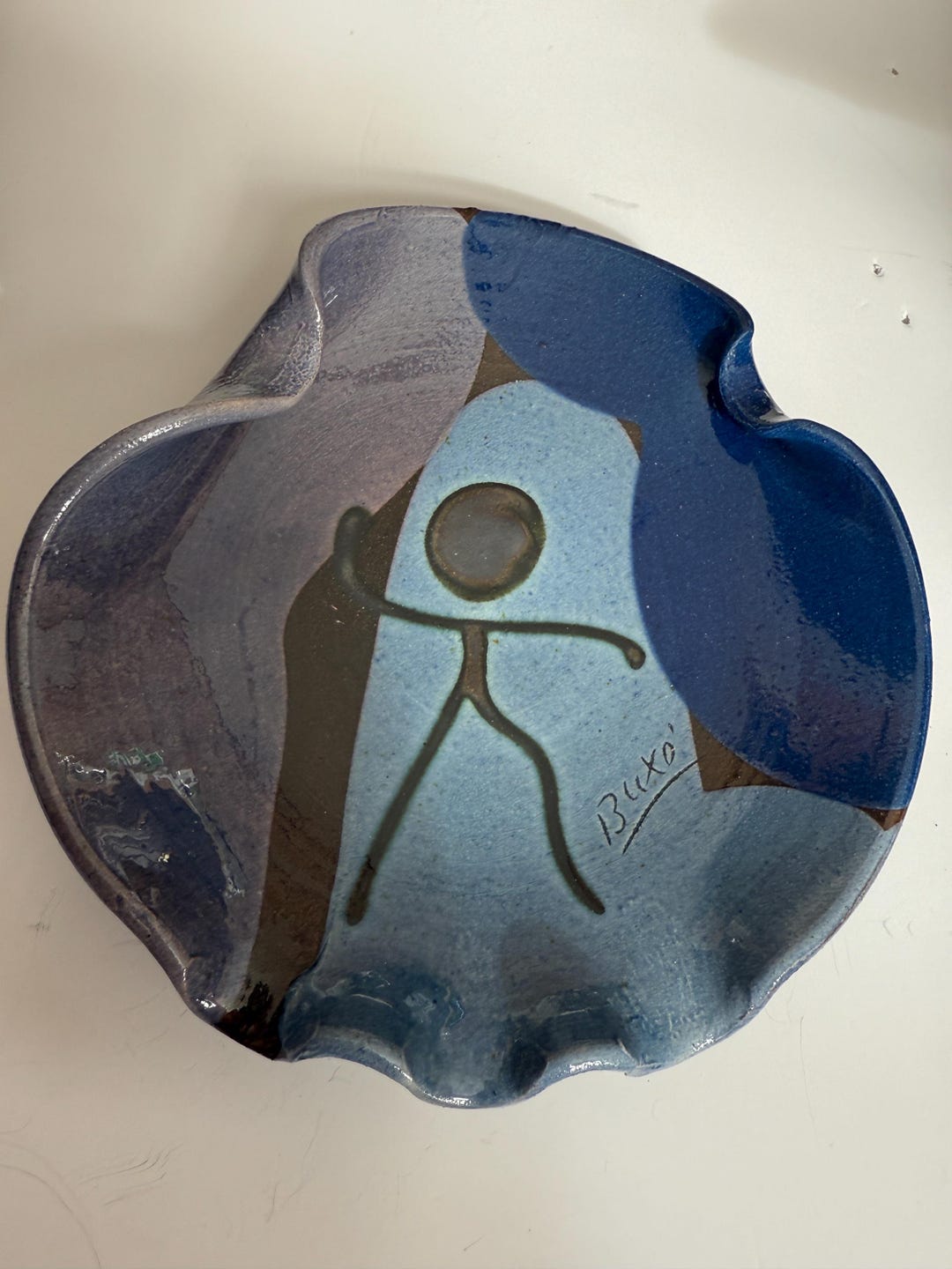 Vintage Thomas Buck Studio Pottery Plate / Dish - Decorative Art - Etsy