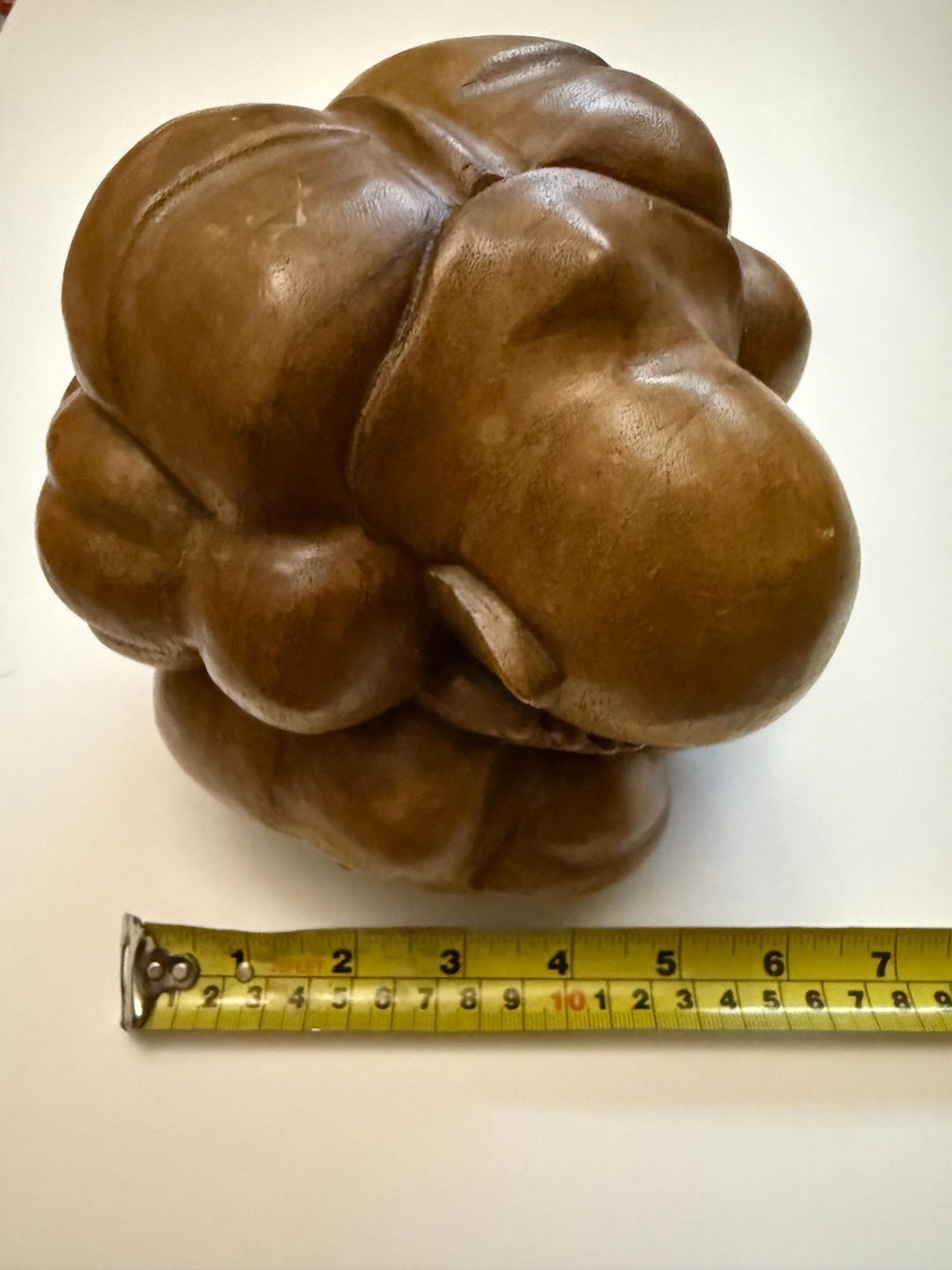 Vintage Large Wooden Weeping Buddah - Hand Made Carved Figure - Etsy