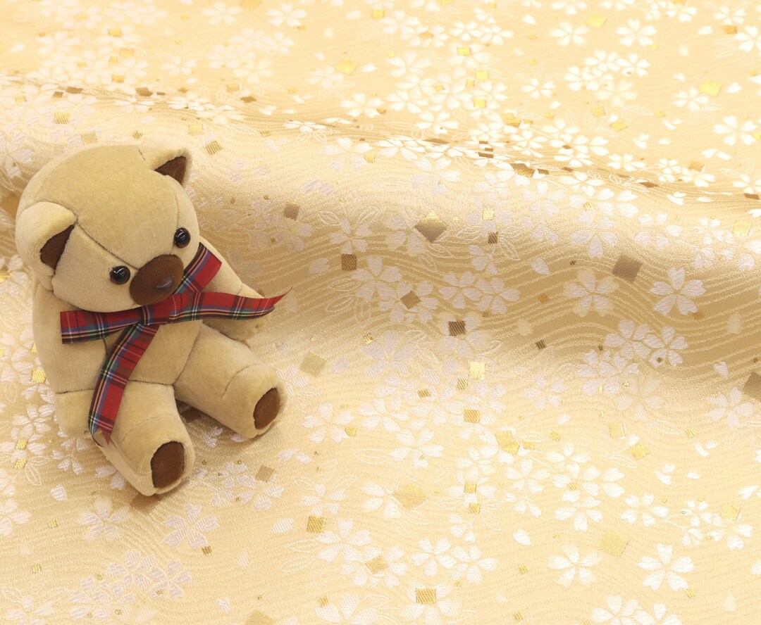 金らん - Japanese Traditional Woven Fabric "kinran" K1-02031 - Etsy
