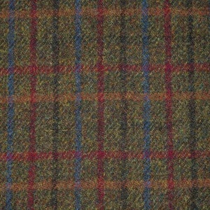 Small Tartan Buttoned Footstool Harris Tweed A0229 Small - Etsy UK