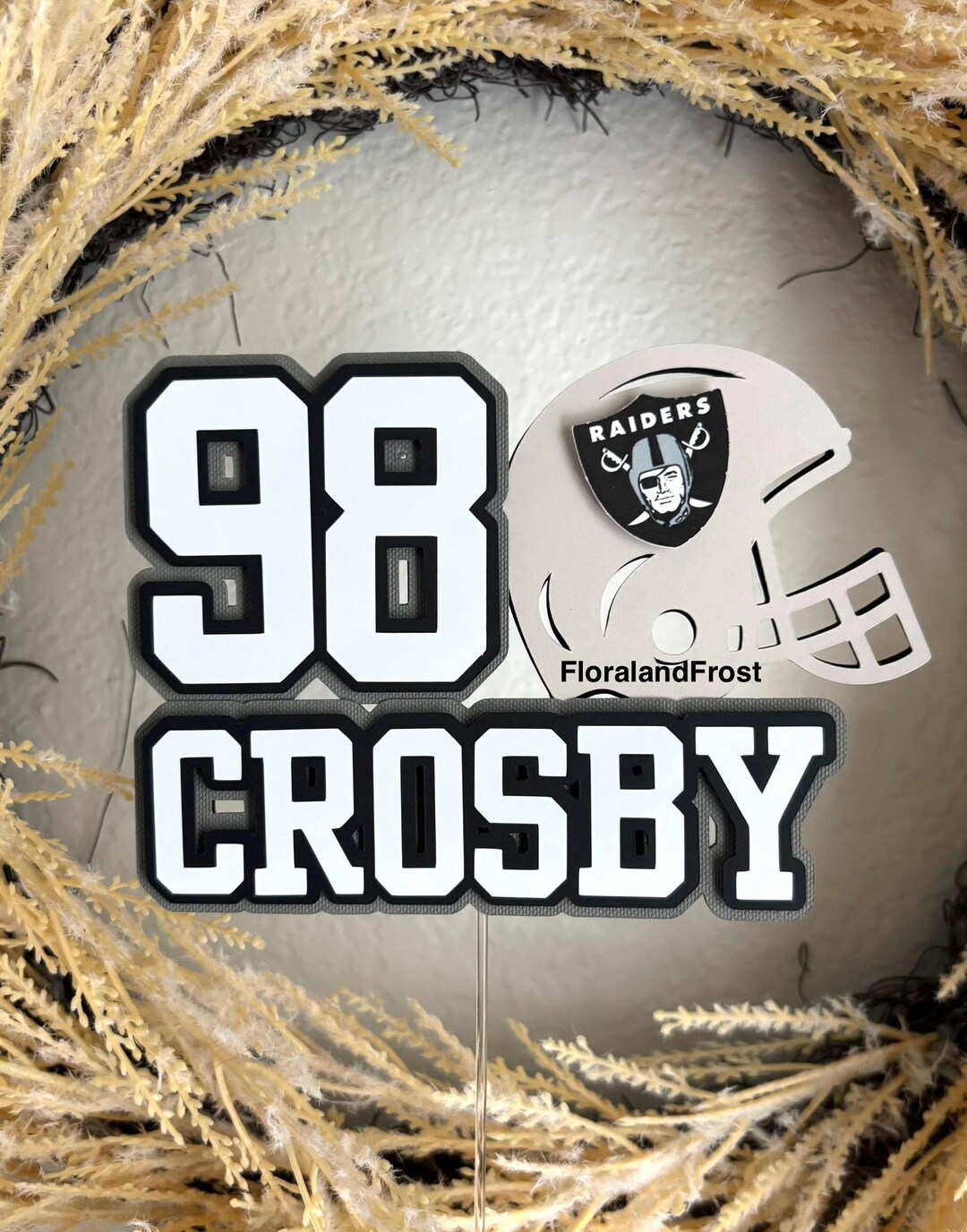 Raiders Cake Topper - Etsy