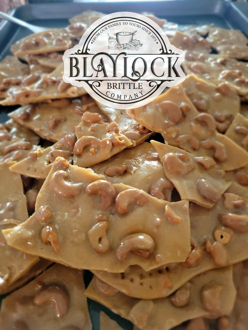 Cashew Brittle 16oz - Blaylock Brittle Co. - Etsy