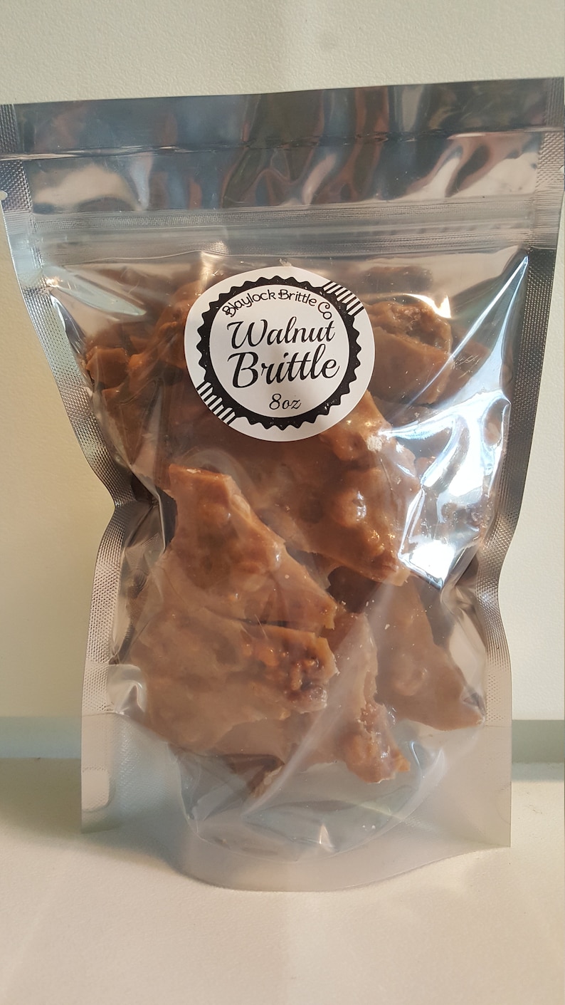 Walnut Brittle 8oz - Blaylock Brittle Co. - Etsy